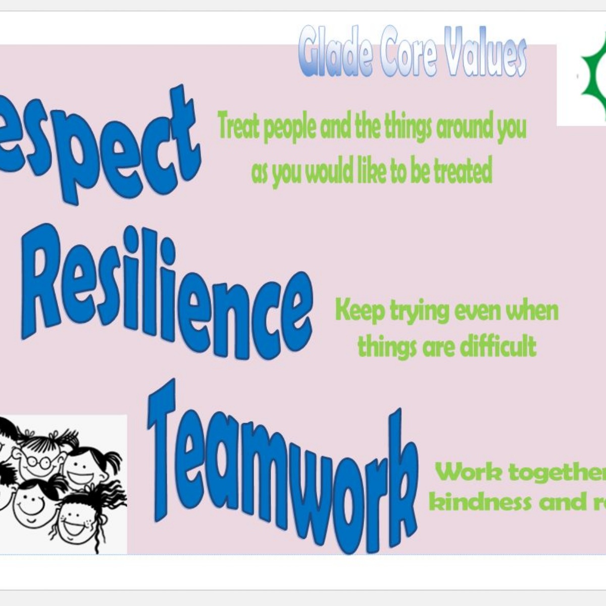 Glade Academy - Core Values